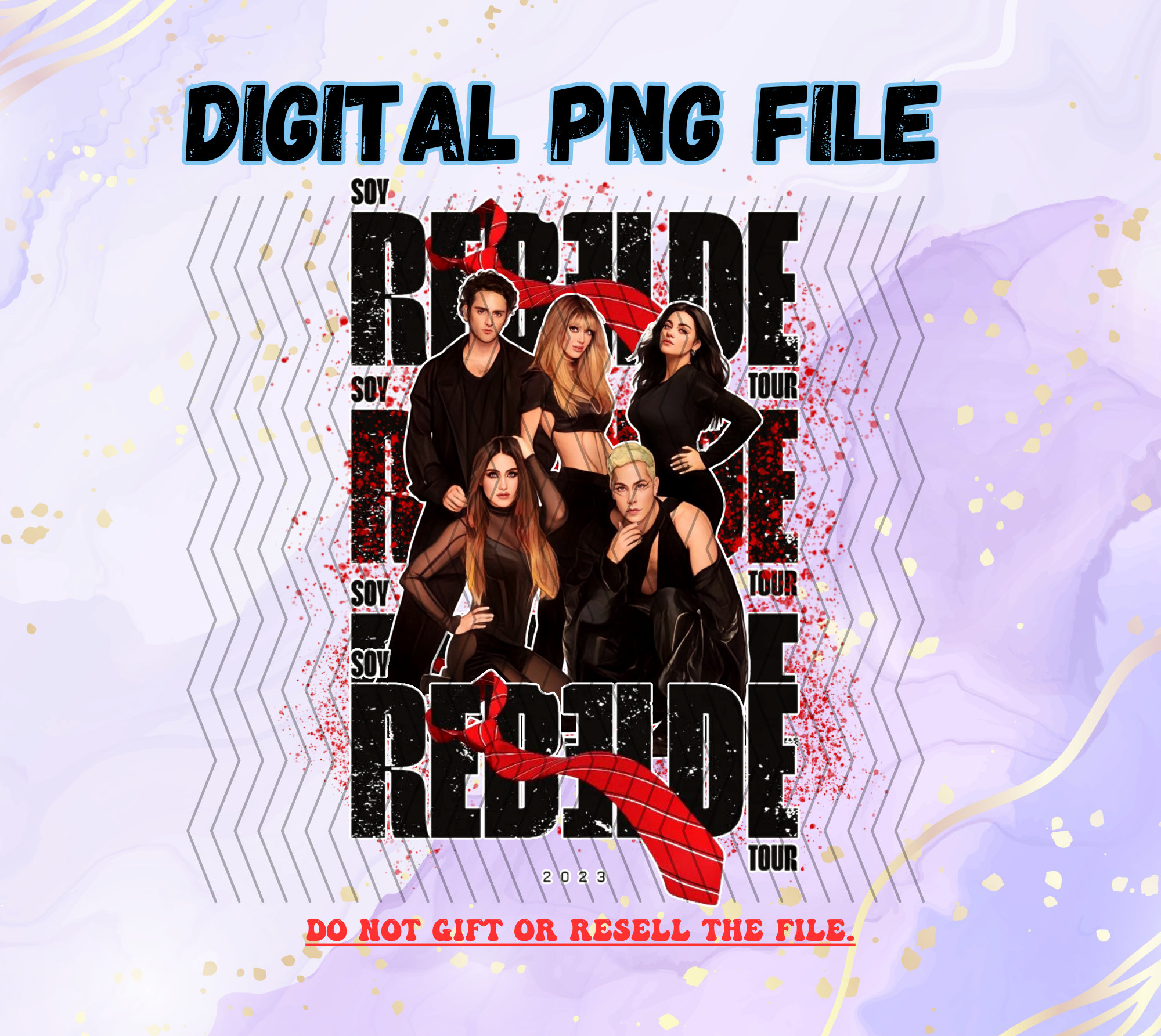 RBD Png File RBD Tour Png File Rebelde Png File RBD Sublimation - Etsy