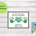 Earth Day Handprint Craft, Handprint Art, Craft Keepsake, Printable ...