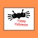 Halloween Handprint Art, Halloween Activity, Handprint Craft Keepsake ...