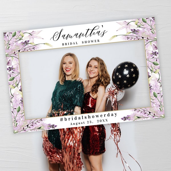 Floral Selfie Frame - Etsy