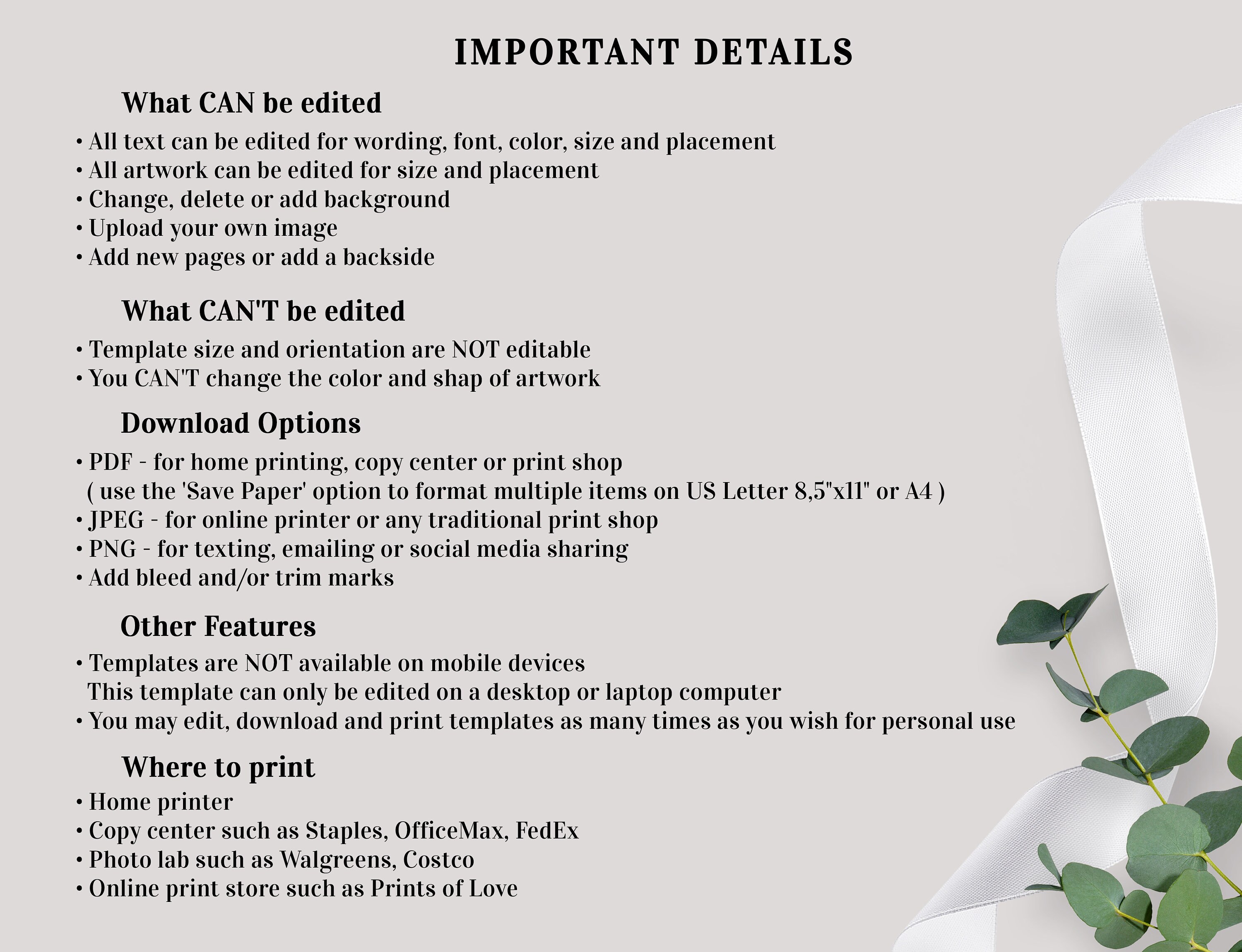 Traditional Outline Format