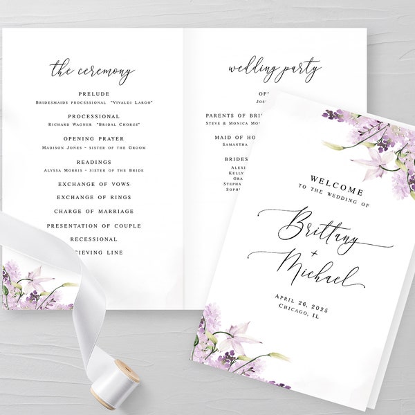 Folded Program - Etsy