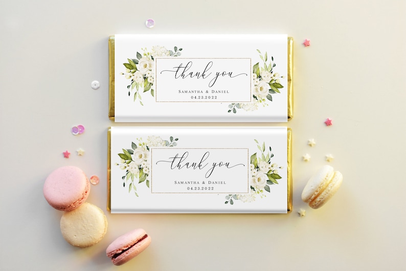 Chocolate Wrapper Template Printable Editable Wrapper Candy - Etsy