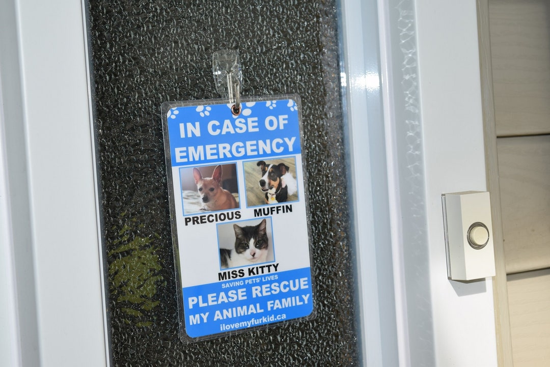 Please Rescue/signs for Pets/emergency Pet Sign/save Our Pets/emergency ...