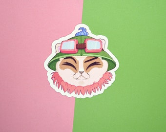 Teemo League of Legends Sticker Design Instant Digital Download PNG - Etsy