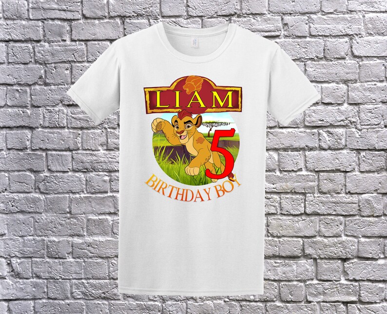 The Lion Guard White Shirt, the Lion Guard Theme Party, the Lion Guard ...