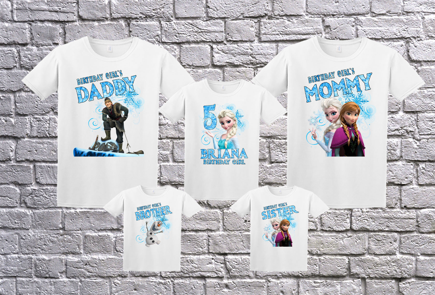 Frozen Family Shirts, Frozen Custom Shirts, Frozen, Frozen Birthday ...