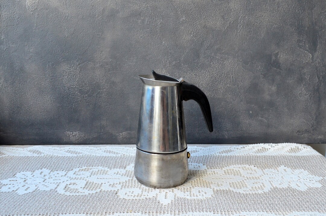 Metal Small Coffee Pot Stovetop Coffee Espresso Maker Strainer Camping ...