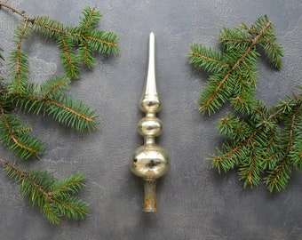 Glass Finial Tree Topper - Etsy
