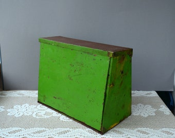 Rusty Metal Box - Etsy