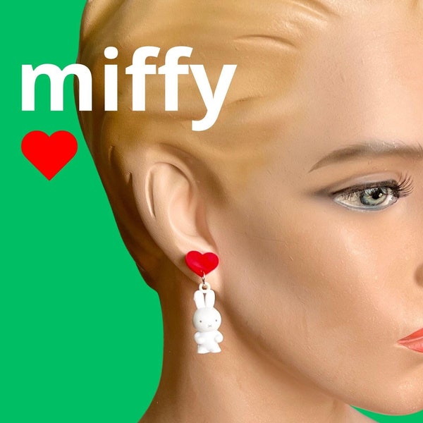 Miffy Earrings - Etsy