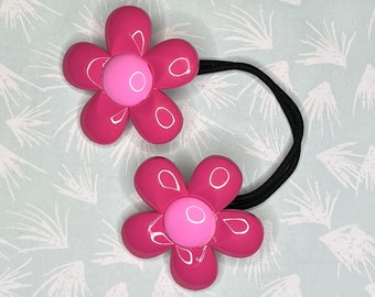 Pink Hair Bobbles - Etsy