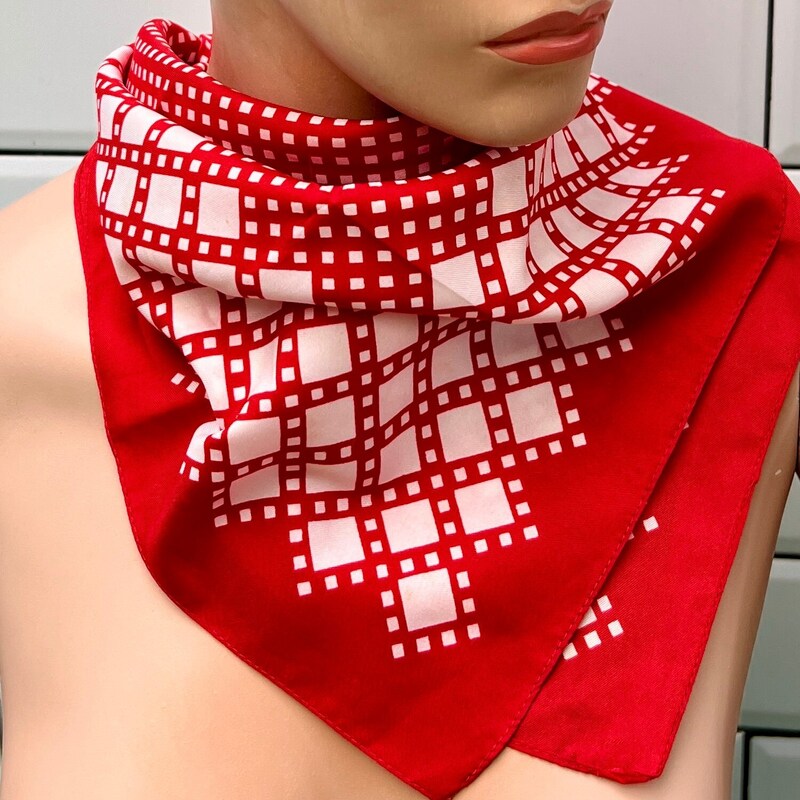 1950s Head Scarf - Etsy
