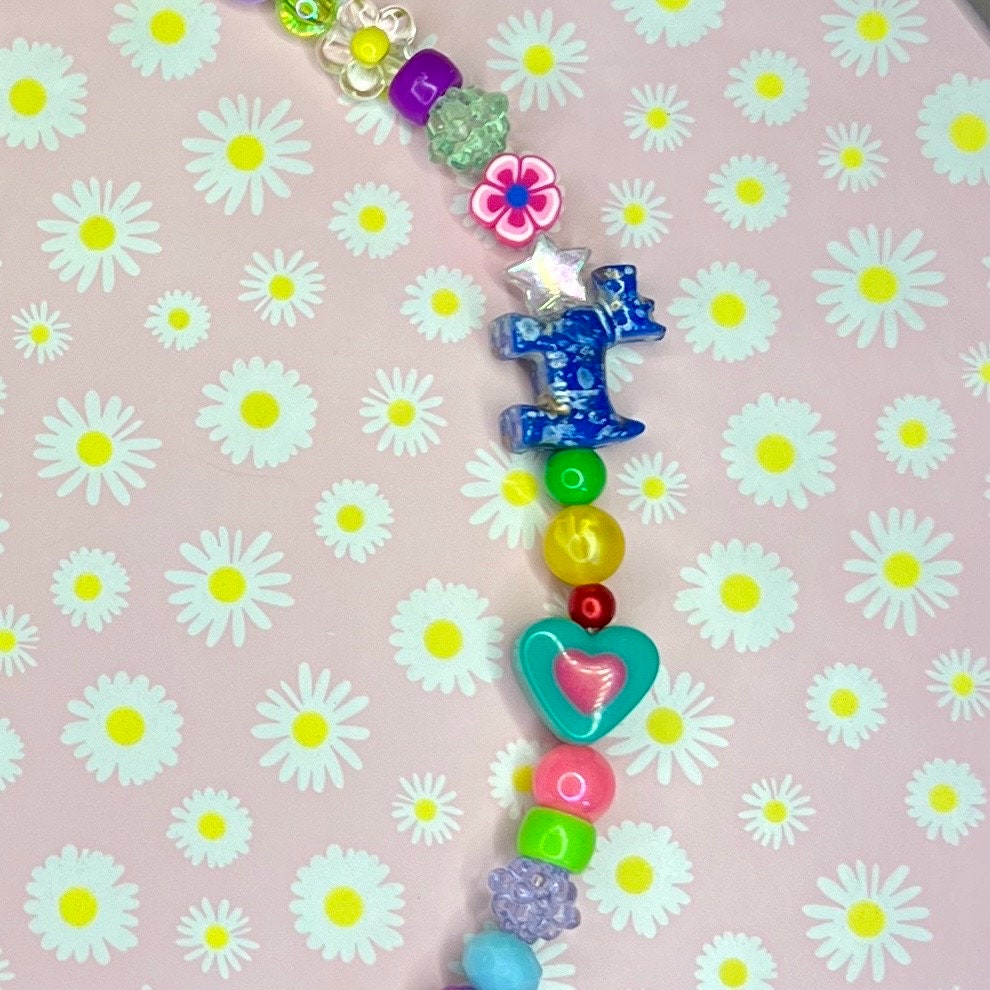 Y2K Mismatch Bead Necklace Kidcore 90s Outfit - Etsy