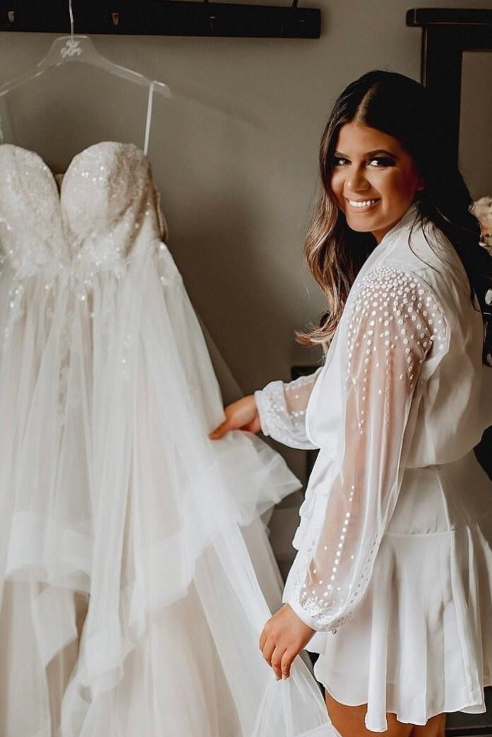 Luxury Bridal Robe / Personalized Robe / Gifts for Bride-to-be - Etsy