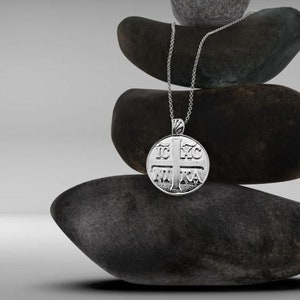 Jesus Christ Conquers Necklace Sterling Silver, Jesus Christ Conquers ...