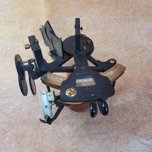 WW2 British RAF Military Flying Boat Sextant by Henry Hughes and Son ...