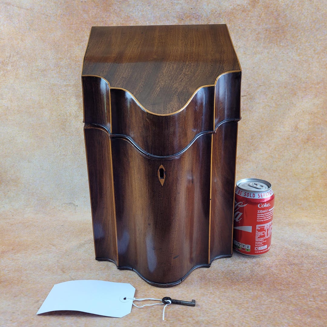 Antique George III Knife Box, Converted to a Stationery Cabinet. Circa ...