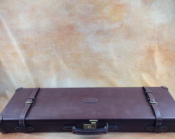 English Full Leather Shotgun Motor Case by Guardian. - Etsy