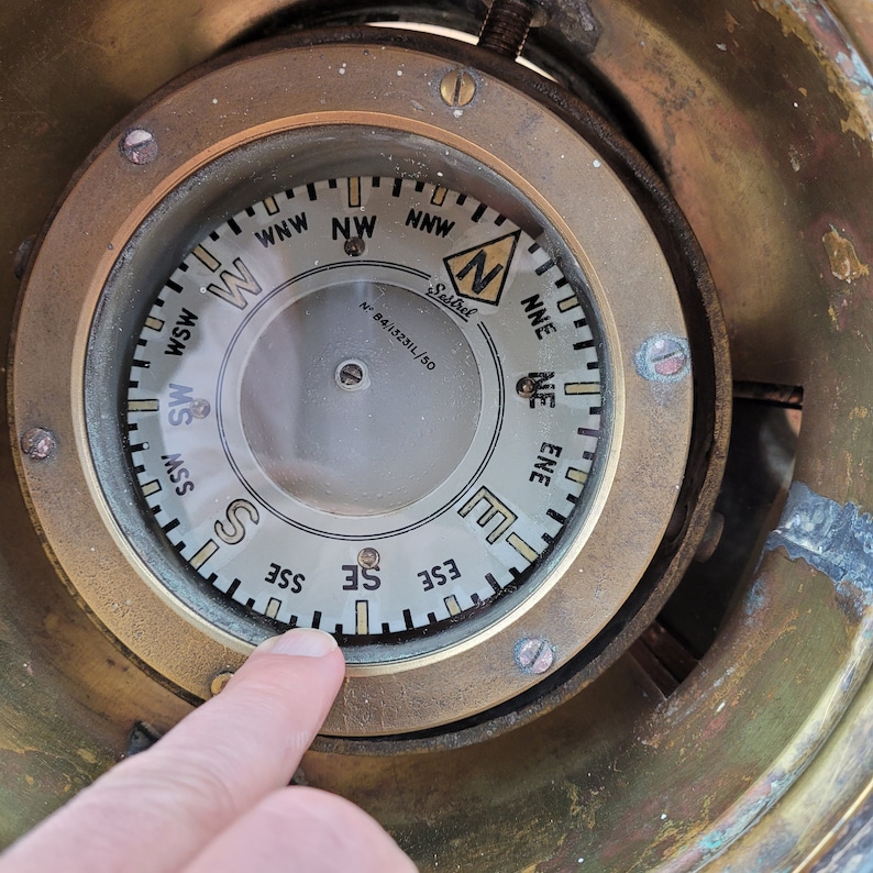 Compass and Binnacle Royal Navy Admiralty Pattern 183 Type Circa 1900 ...