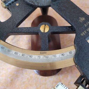 WW2 British RAF Military Flying Boat Sextant by Henry Hughes and Son ...