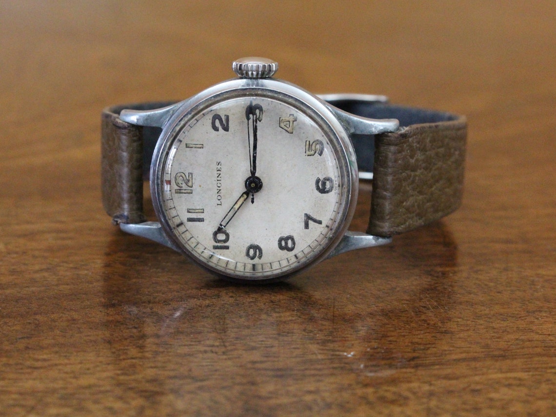 WW2 Longines 6B/159 British Military Issue Pilots Watch 1943 - Etsy