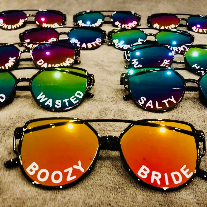 Fun Wedding Sunglasses Etsy