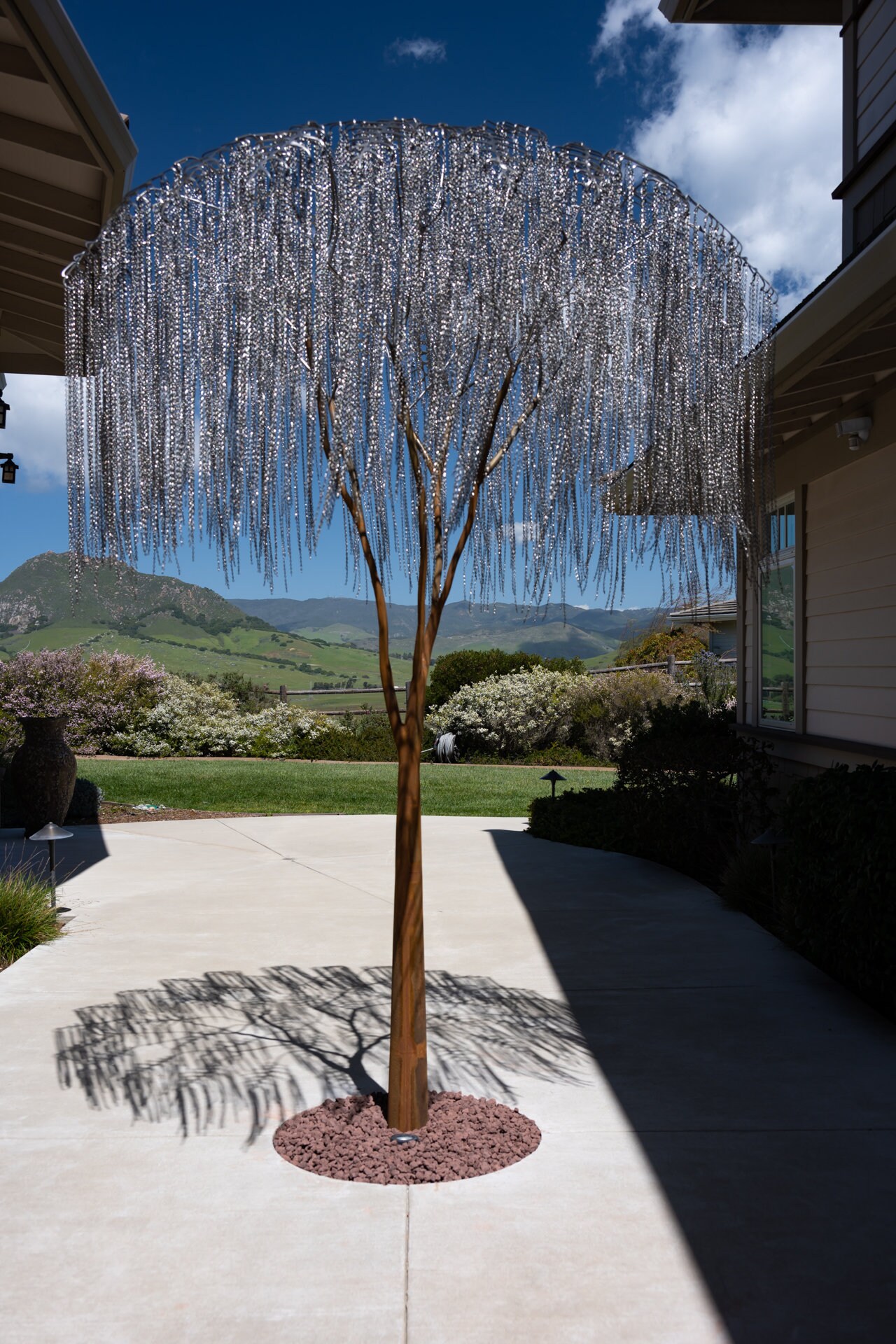 Arbor Aeternia Kinetic Tree Sculpture Modern Outdoor Art Large Steel Sculpture - Etsy