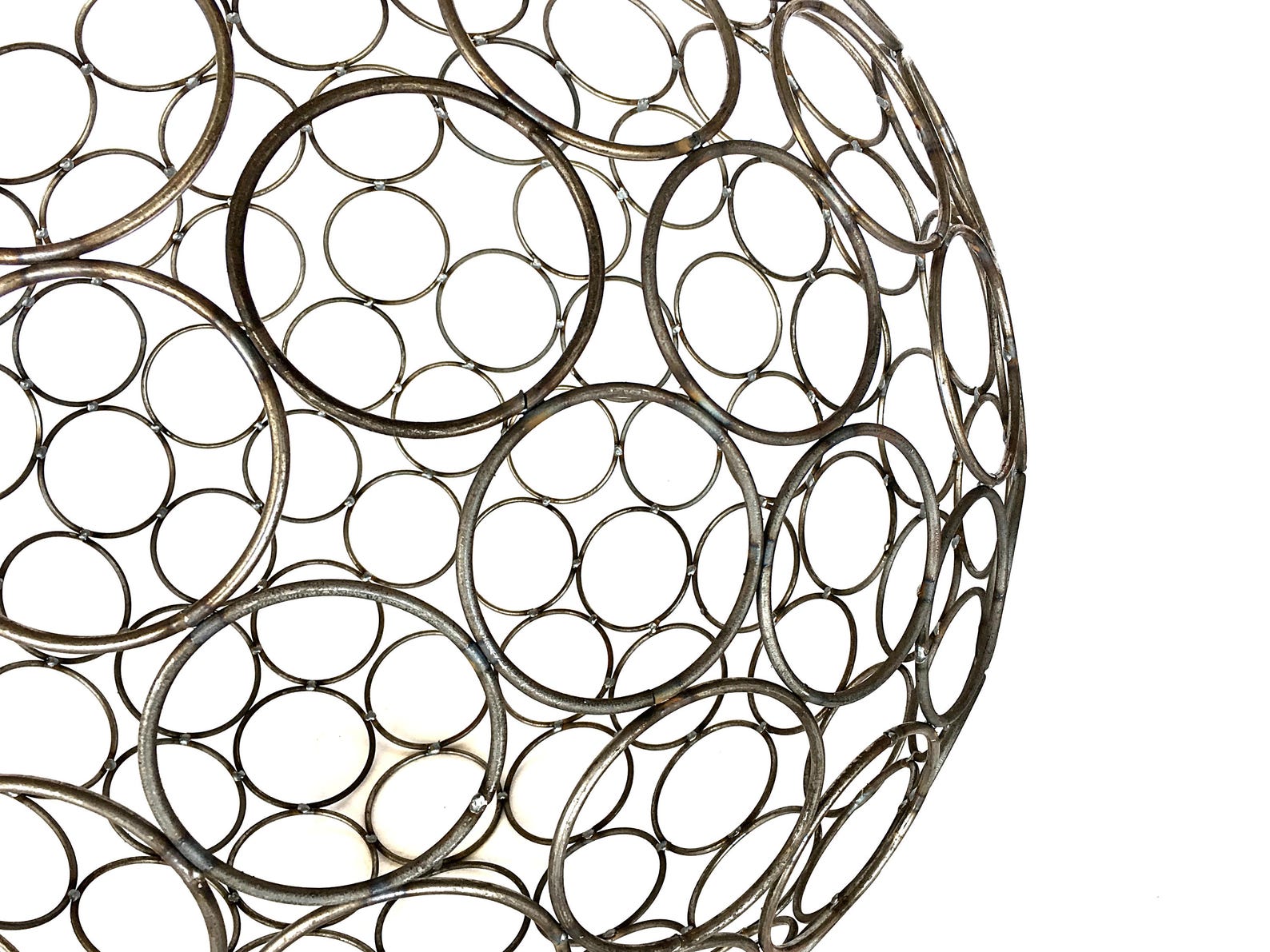 Rings 2 Contemporary Metal Sculpture Fine Art Outdoor Sculpture Travis ...