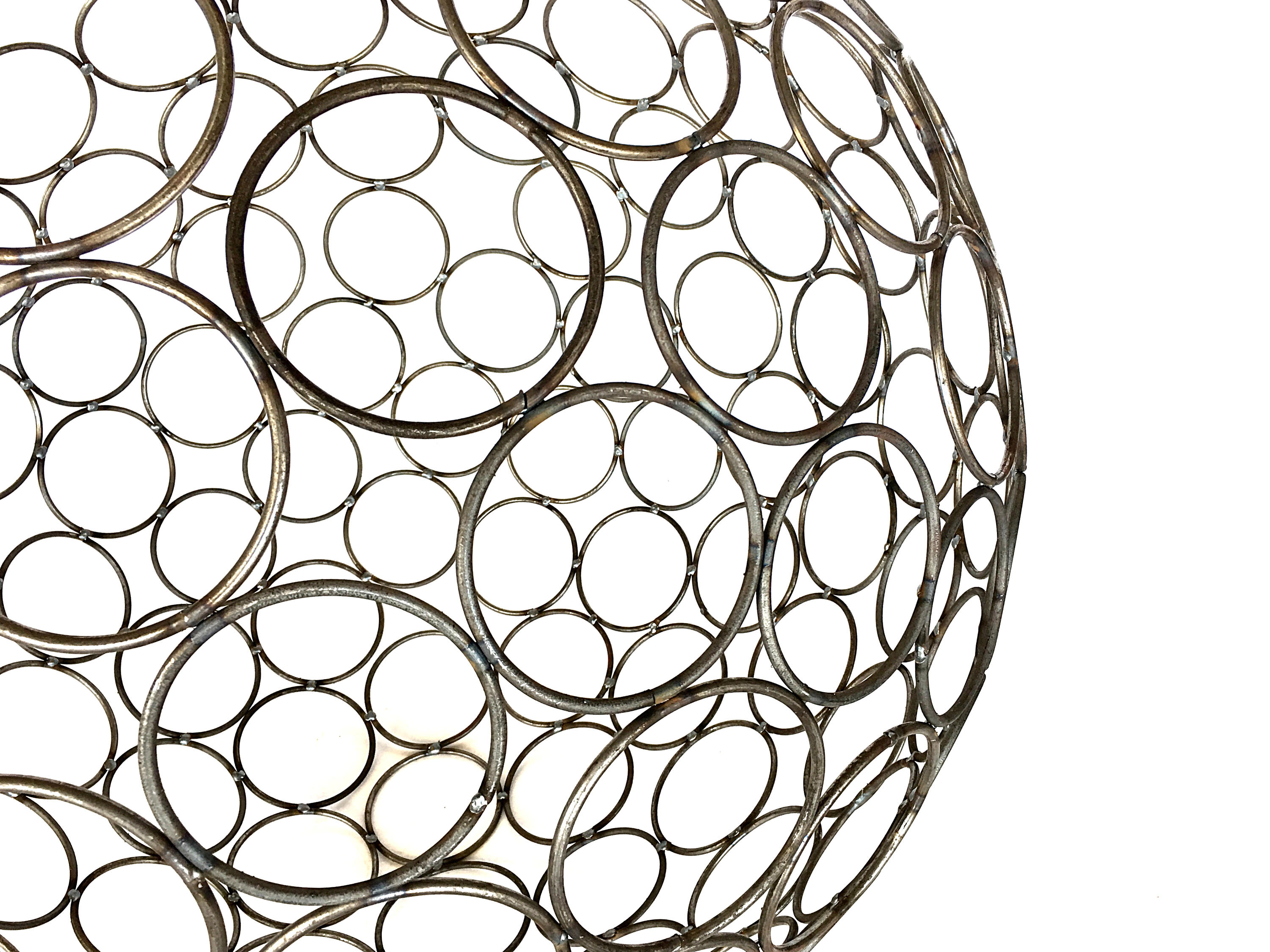 Rings #2 - Contemporary Metal Sculpture - Fine Art - Outdoor Sculpture ...