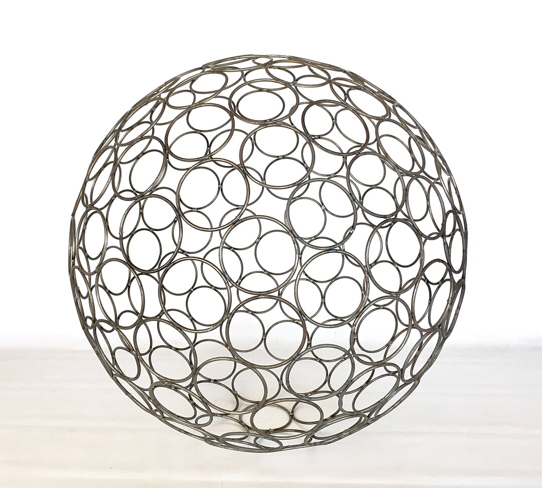 Rings #2 - Contemporary Metal Sculpture - Fine Art - Outdoor Sculpture ...