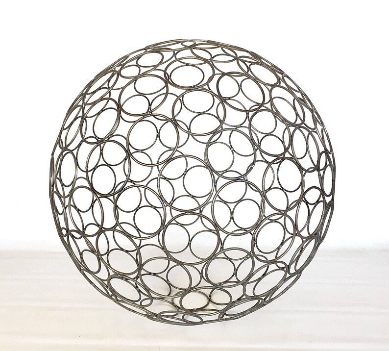 Rings #2 - Contemporary Metal Sculpture - Fine Art - Outdoor Sculpture ...