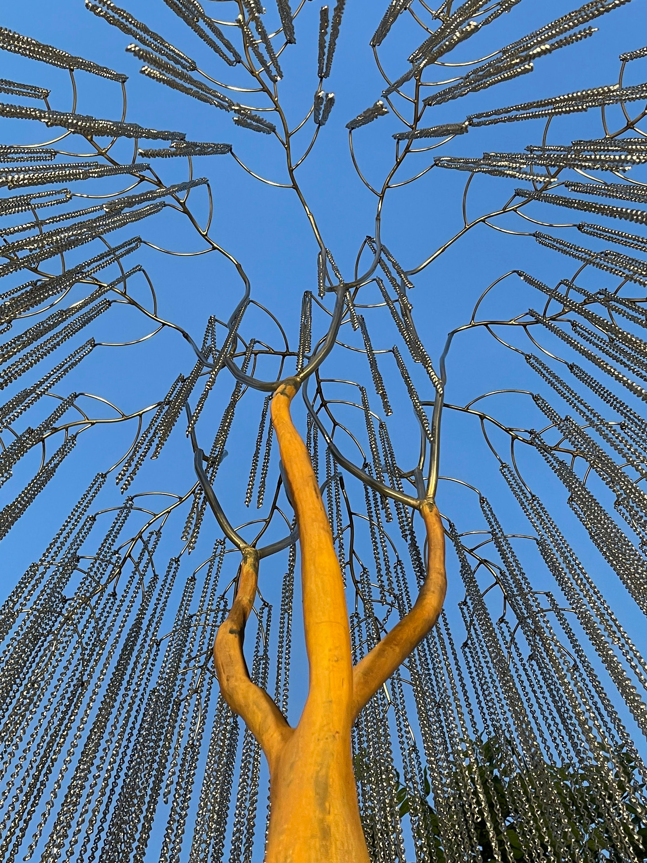 Tree Sculpture Kinetic Outdoor Sculpture Stainless Steel Modern Art - Etsy