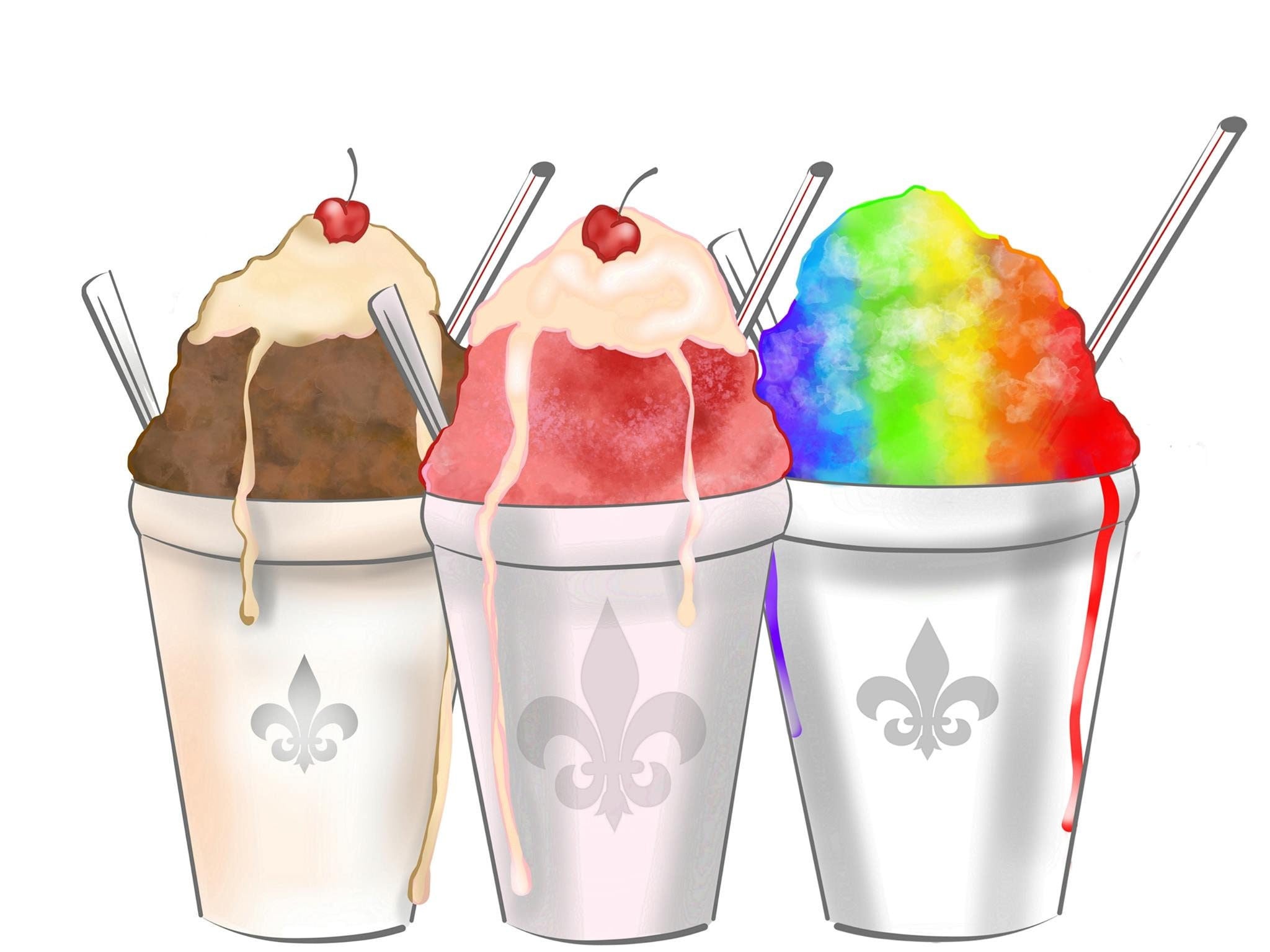 New Orleans Art NOLA Art Print Snoball Art Print | Etsy