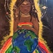 Mother Earth Art Universe Art Print Mother Earth Mother - Etsy