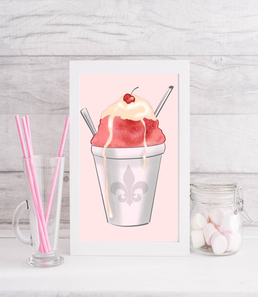 New Orleans Art - NOLA Art Print - Snoball Art Print - Original Art ...