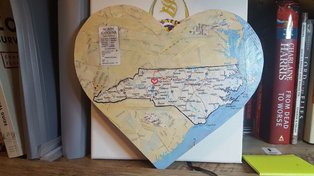 Home Town Wood Decor - Wooden State Plaque - Custom State Collage ...