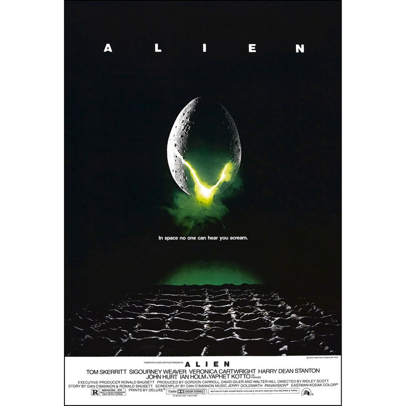 Alien Movie Poster - Etsy