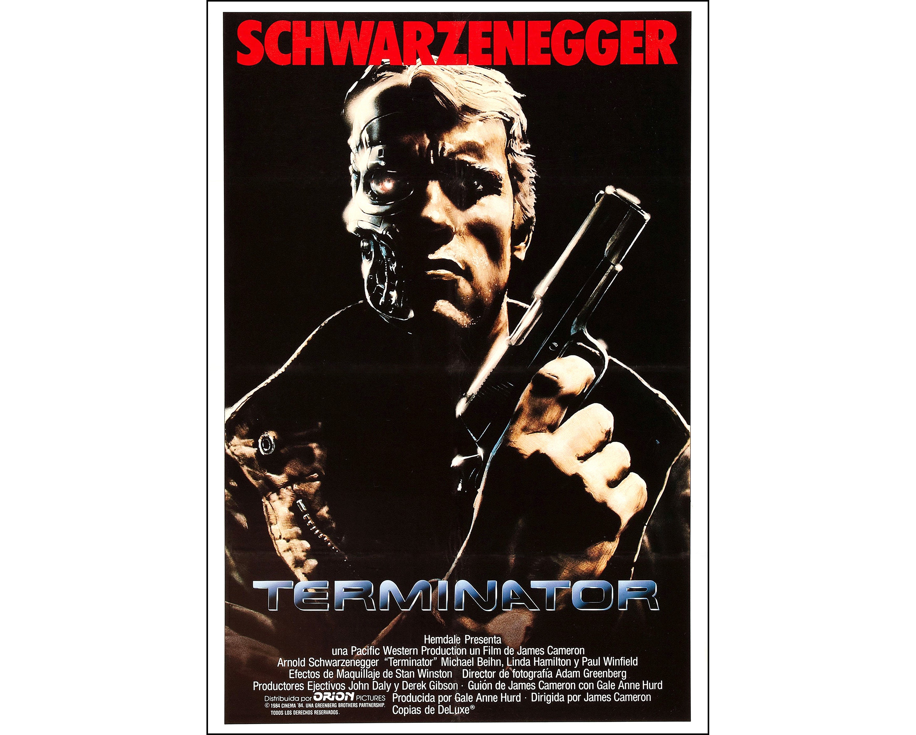 Das Terminator Plakat 1984