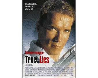 True Lies Poster - Etsy