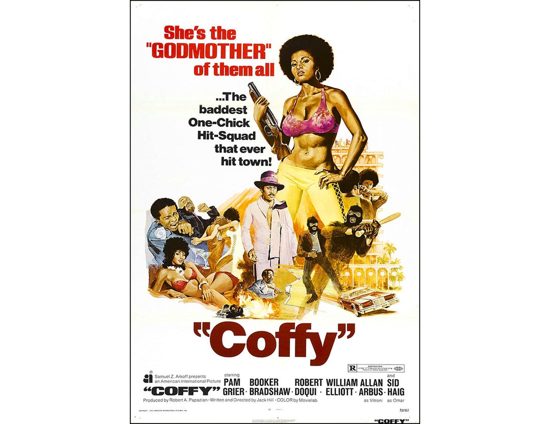 Coffey Movie Poster 1973 Action One Sheet Artwork - Etsy