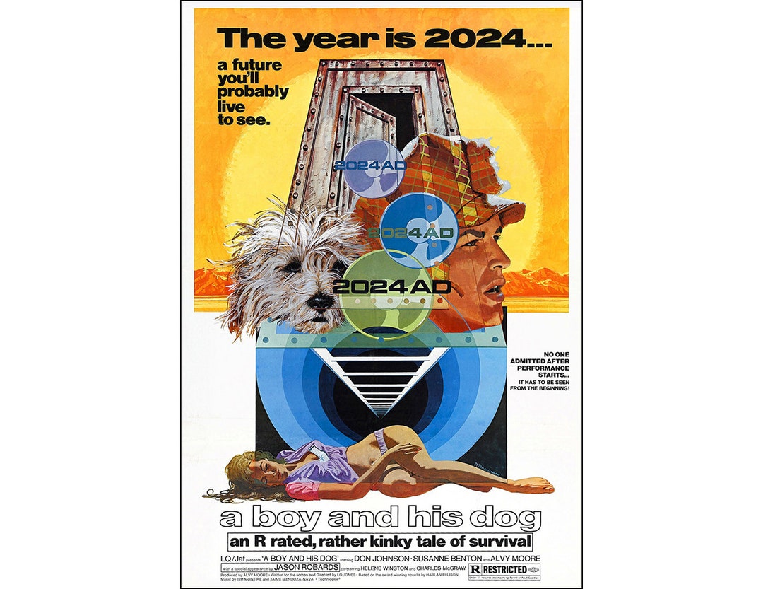 A Boy and His Dog Movie Poster Print 1975 Science Fiction One Sheet ...