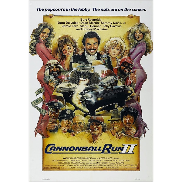 Cannonball Run Poster - Etsy