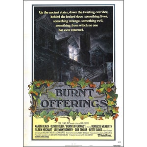 Burnt Offerings Movie Poster 1976 Horror One Sheet Artwork Digital ...