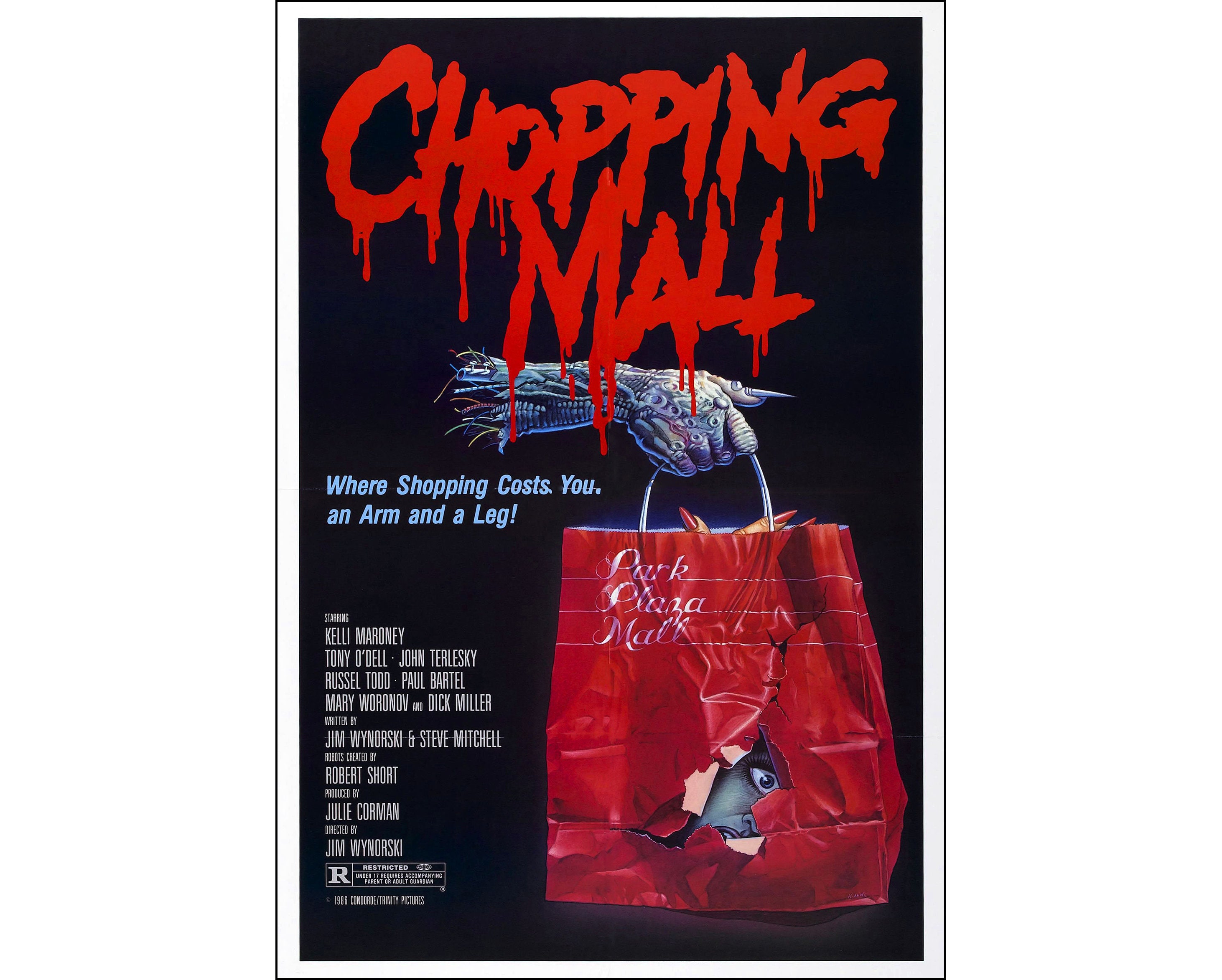 Chopping Mall Movie Poster 1986 Horror One Sheet Artwork Digital Download - Etsy