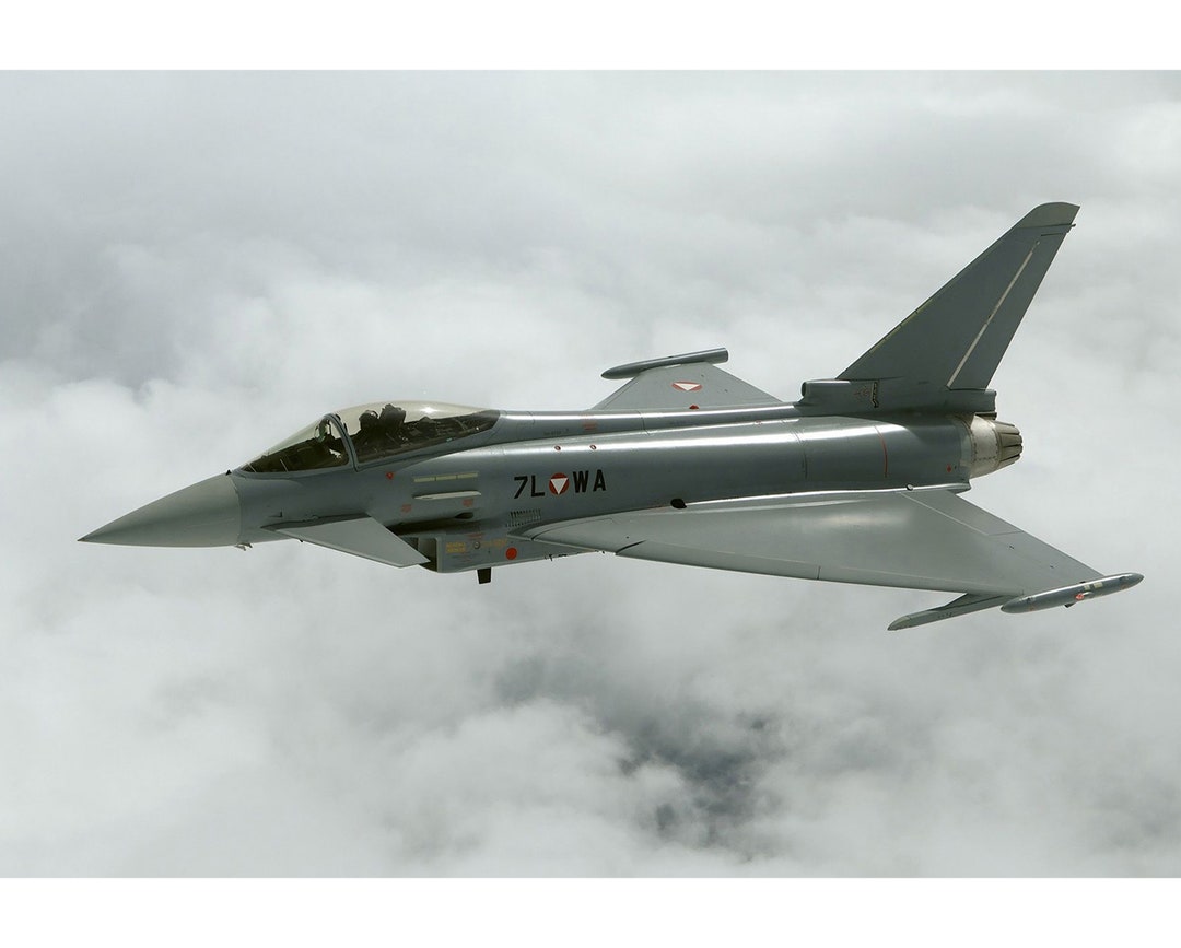 Eurofighter Typhoon With Front Canards - Military Jet Photo - Digital ...