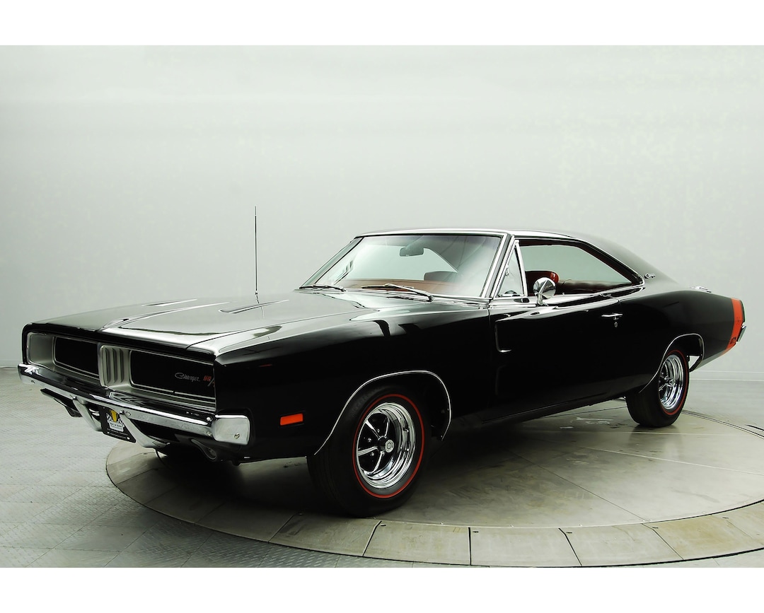 Classic Dodge Charger Black