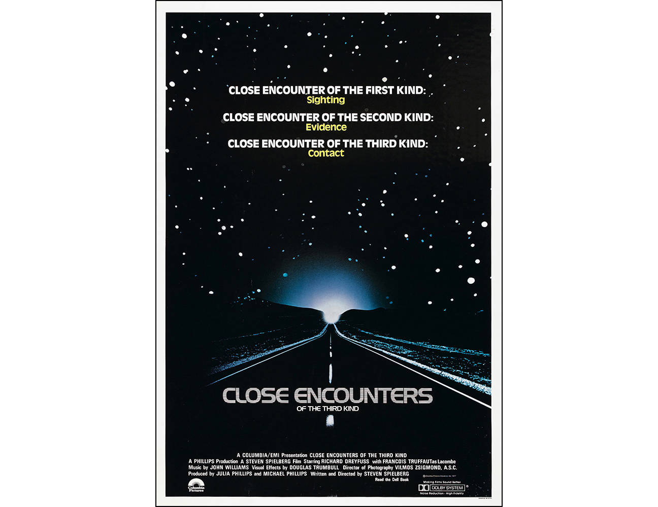 Close Encounters Of The Third Kind Movie Poster