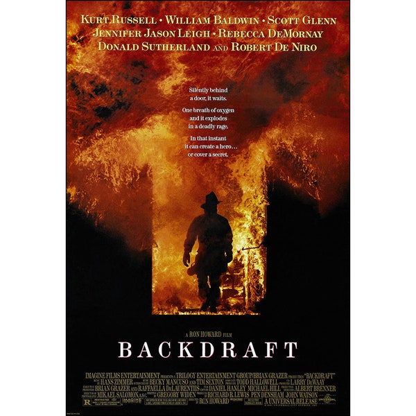 Backdraft Movie Poster - Etsy