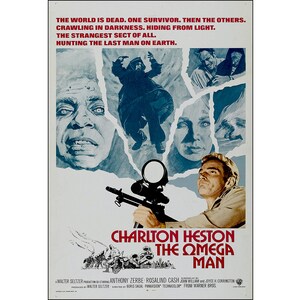 The Omega Man Movie Poster - Etsy